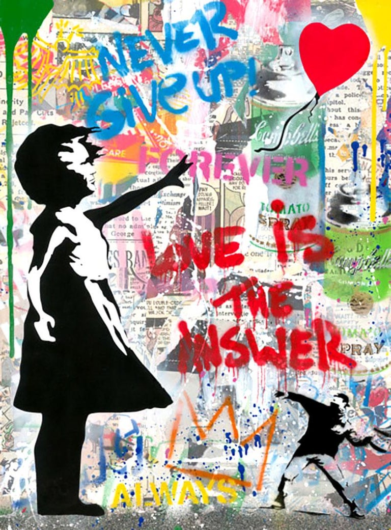Mr. Brainwash - Balloon Girl at 1stDibs