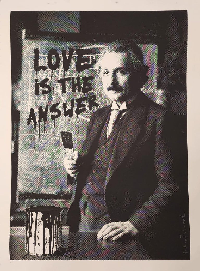 Mr. Brainwash - HAPPY BIRTHDAY EINSTEIN For Sale at 1stDibs