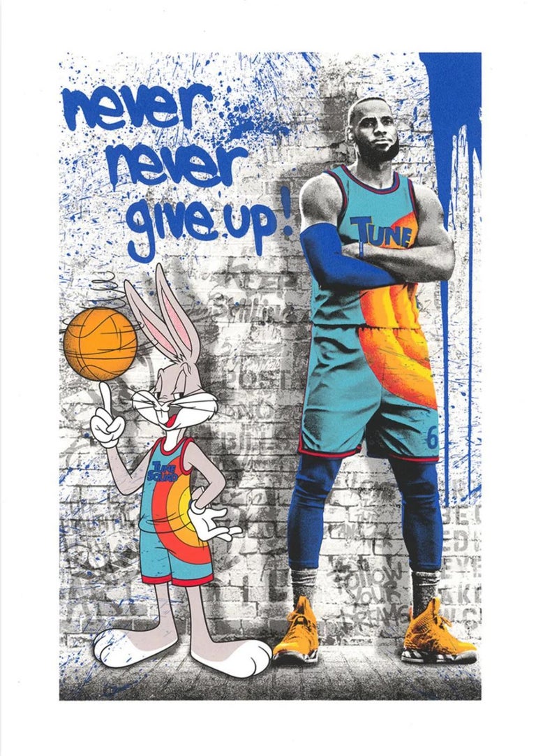 Mr. Brainwash - Tune Squad - Labron James For Sale at 1stDibs