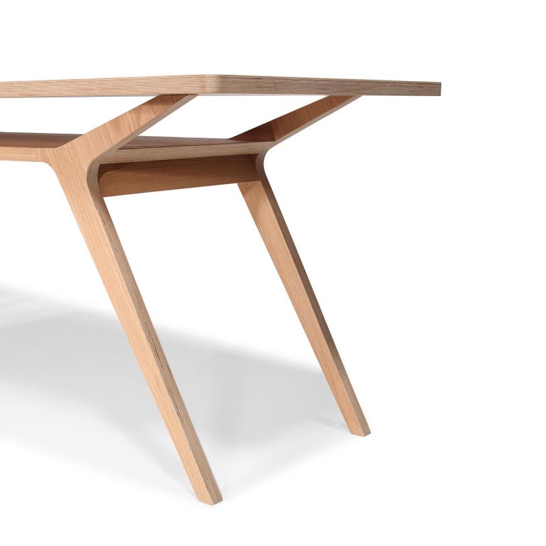 Mr. Note Desk - Oak - 190cm For Sale at 1stDibs