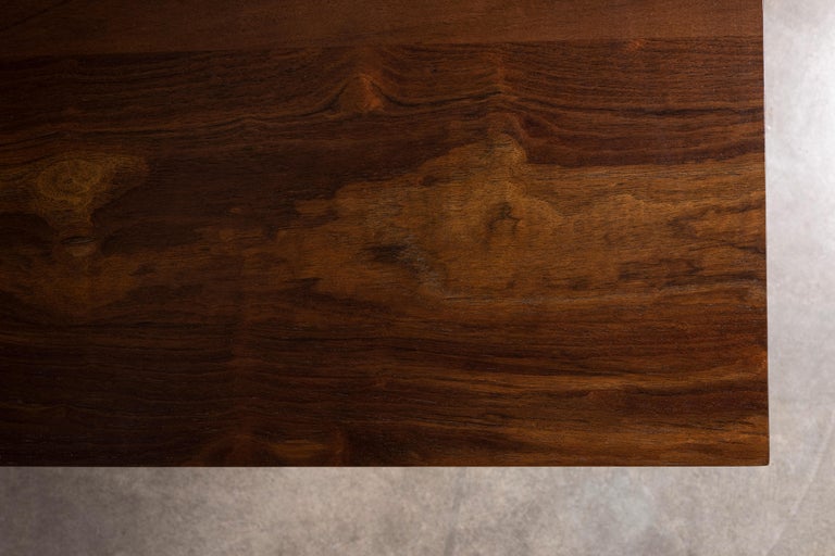 Mr. O Solid Walnut Finish Dining Table For Sale at 1stDibs