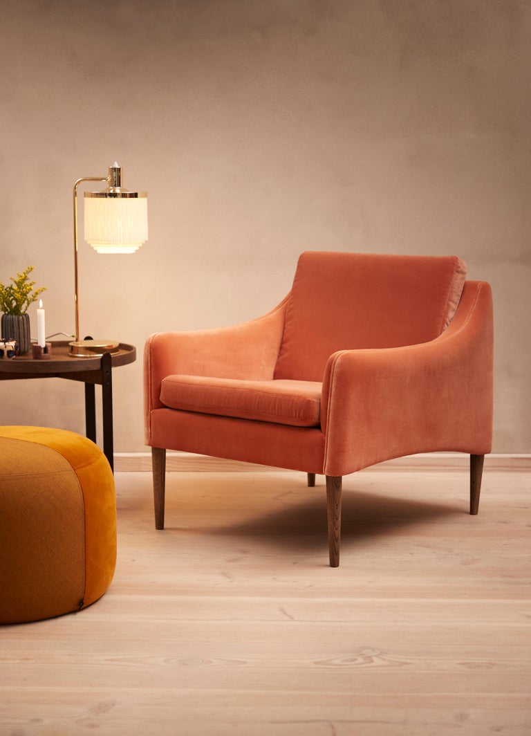 Customizable Mr. Olsen Lounge Chair with Smoked Legs, by Hans Olsen ...