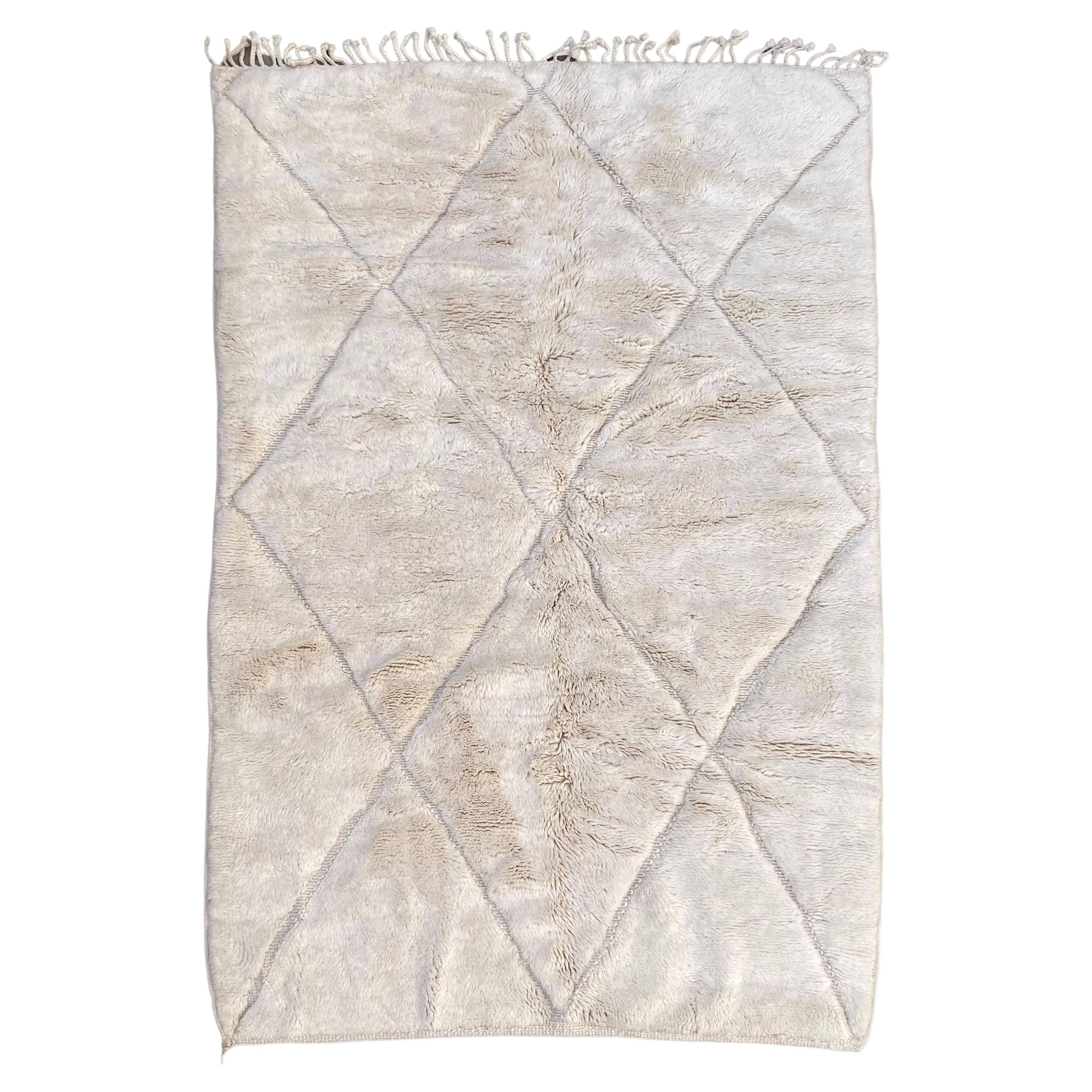 Vintage Moroccan Mrirt Berber Tribe Rug For Sale at 1stDibs