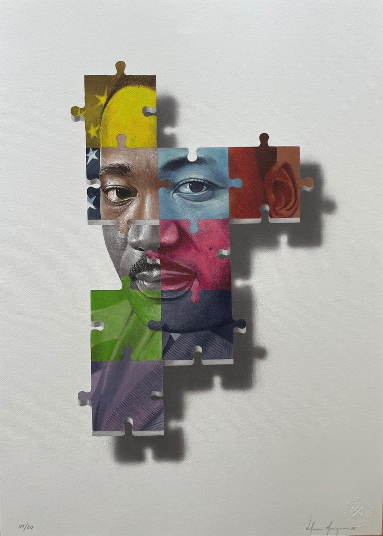 MRKAS - Martin Luther King par Mr Kas En vente sur 1stDibs