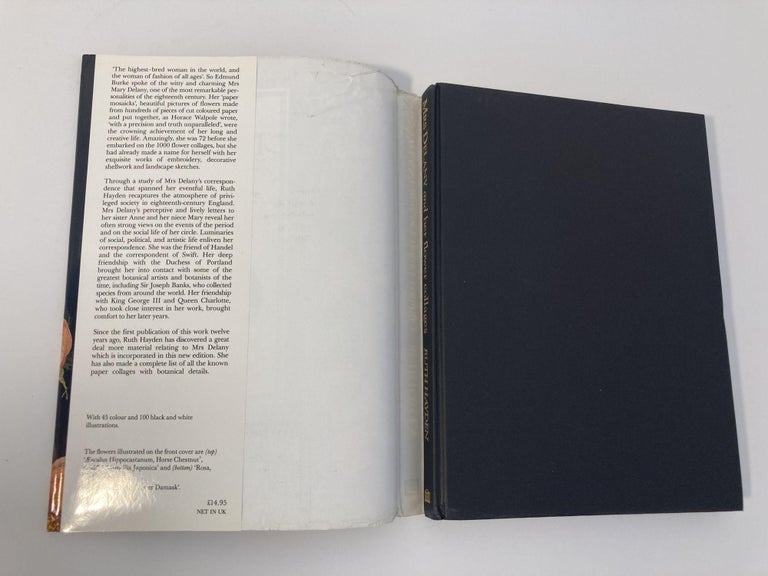 Mrs. Delany and Her Flower Collages Hardcover Book by Ruth Hayden 1992 ...