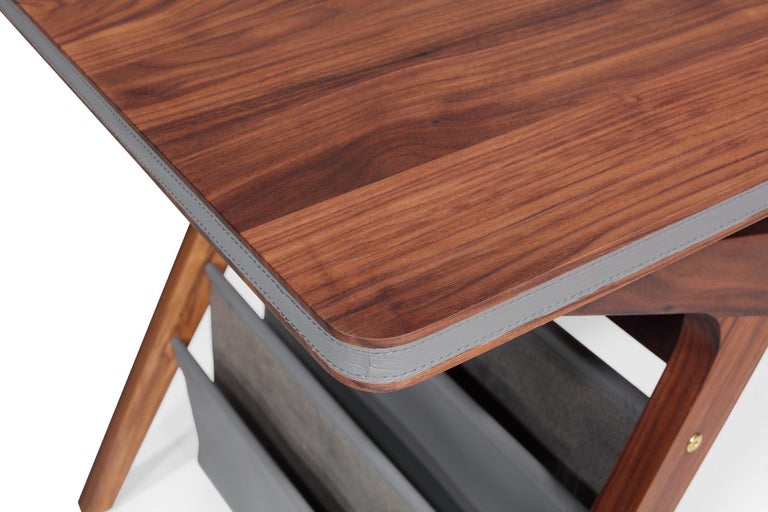 Mrs. Note Desk, Solid Walnut Wood, Limited Edition For Sale at 1stDibs