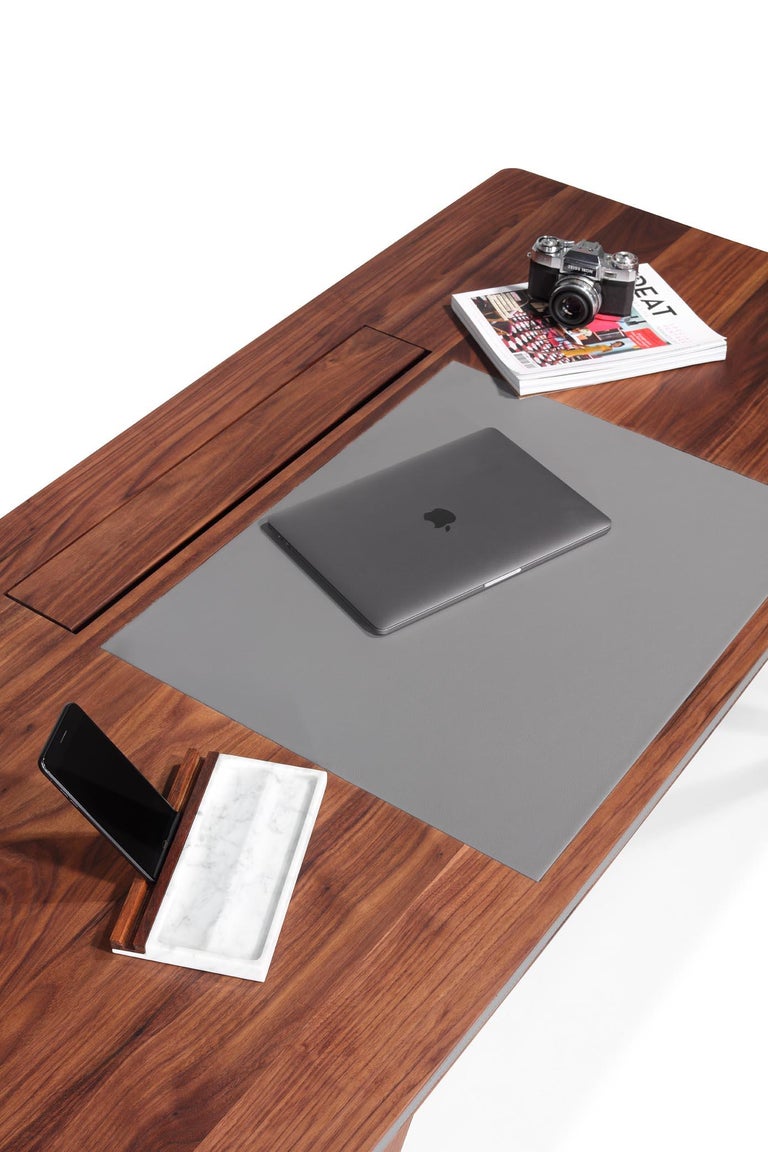 Mrs. Note Desk, Solid Walnut Wood, Limited Edition For Sale at 1stDibs