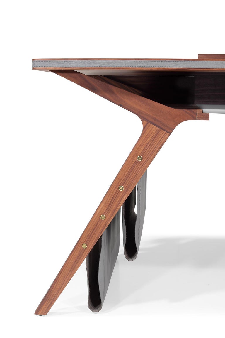 Mrs. Note Desk, Solid Walnut Wood, Limited Edition For Sale at 1stDibs