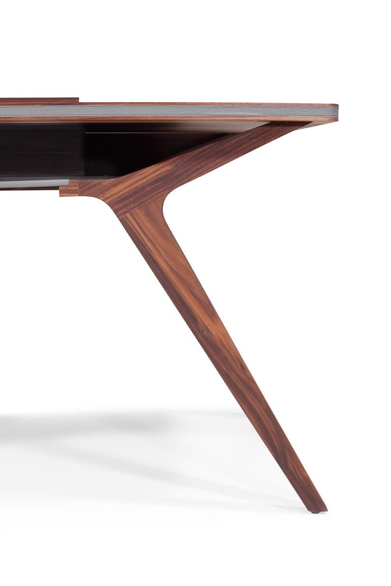 Mrs. Note Desk, Solid Walnut Wood, Limited Edition For Sale at 1stDibs