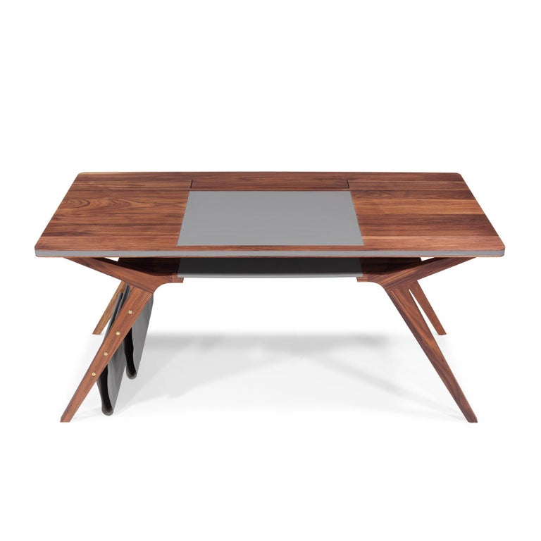 Mrs. Note Desk - Walnut - 190cm For Sale at 1stDibs