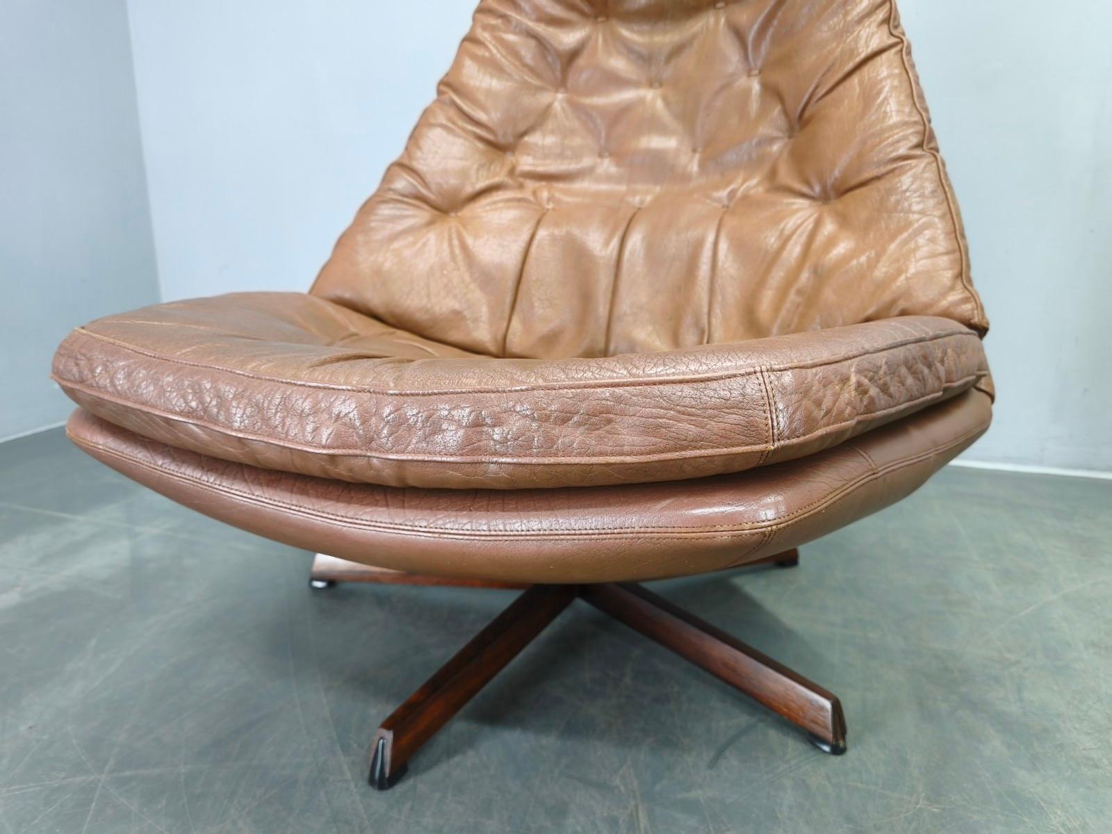 MS68 Lounge Chair and Ottoman by Madsen and Schubell, 1960s For Sale at ...