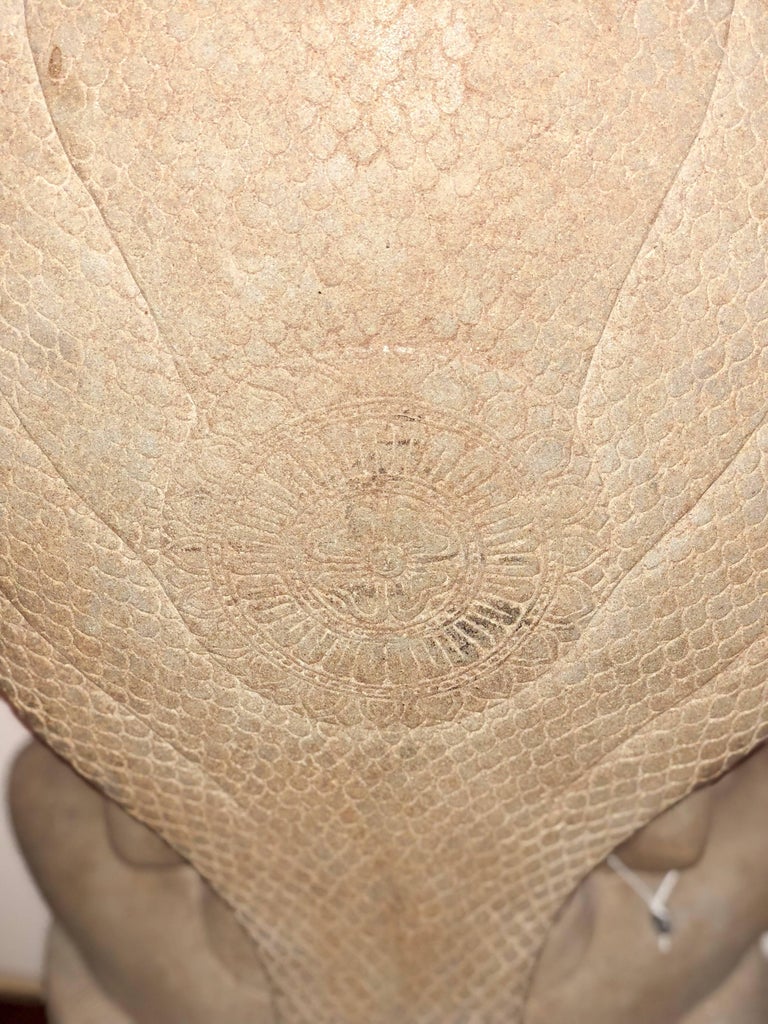Mucalinda Buddha Snake Sandstone Cambodia at 1stDibs