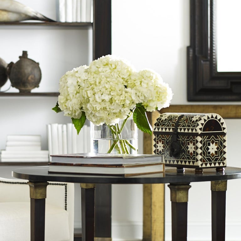 Mudejar Small Coffer with Bone Inlays, Faux Tortoiseshell and an Iron ...