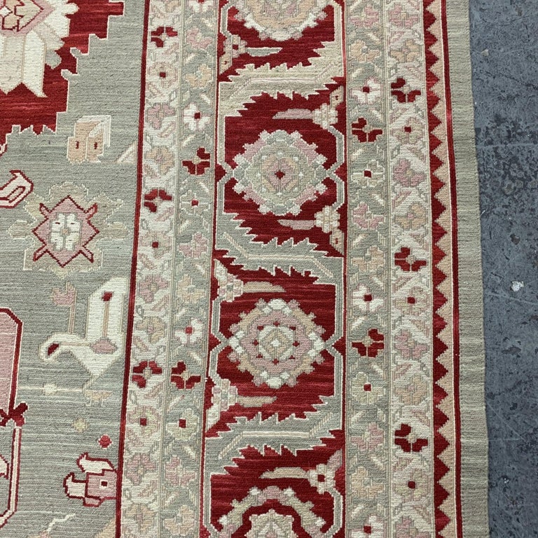Mughal Ayoubi Wool Rug from Pakistan For Sale at 1stDibs