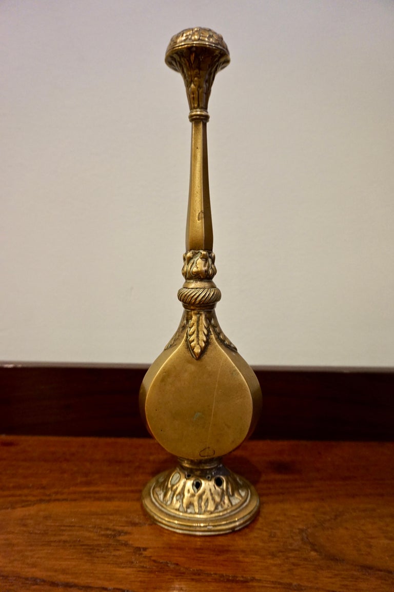 Mughal Islamic Brass Rosewater Sprinkling Perfume Flask with ...