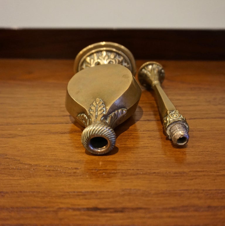 Mughal Islamic Brass Rosewater Sprinkling Perfume Flask with ...