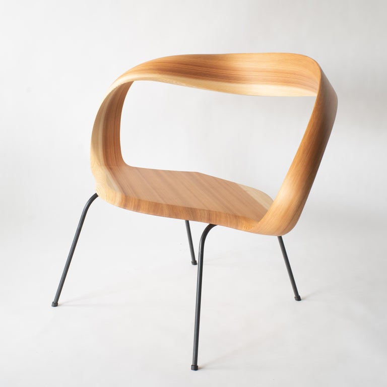 Muji 1 Seater Chair Japanese Contemporary Style Bentwood Chair For Sale ...