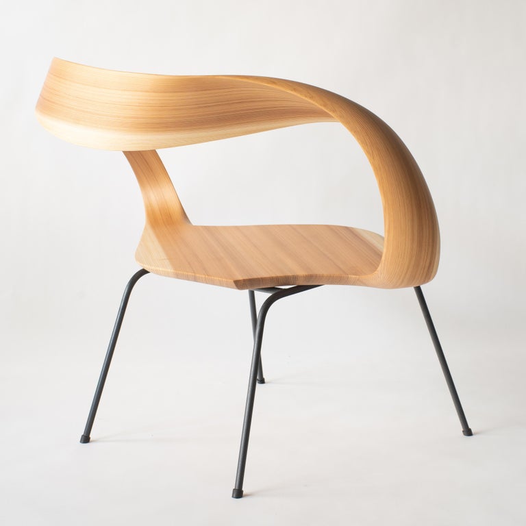 Muji 1 Seater Chair Japanese Contemporary Style Bentwood Chair For Sale ...