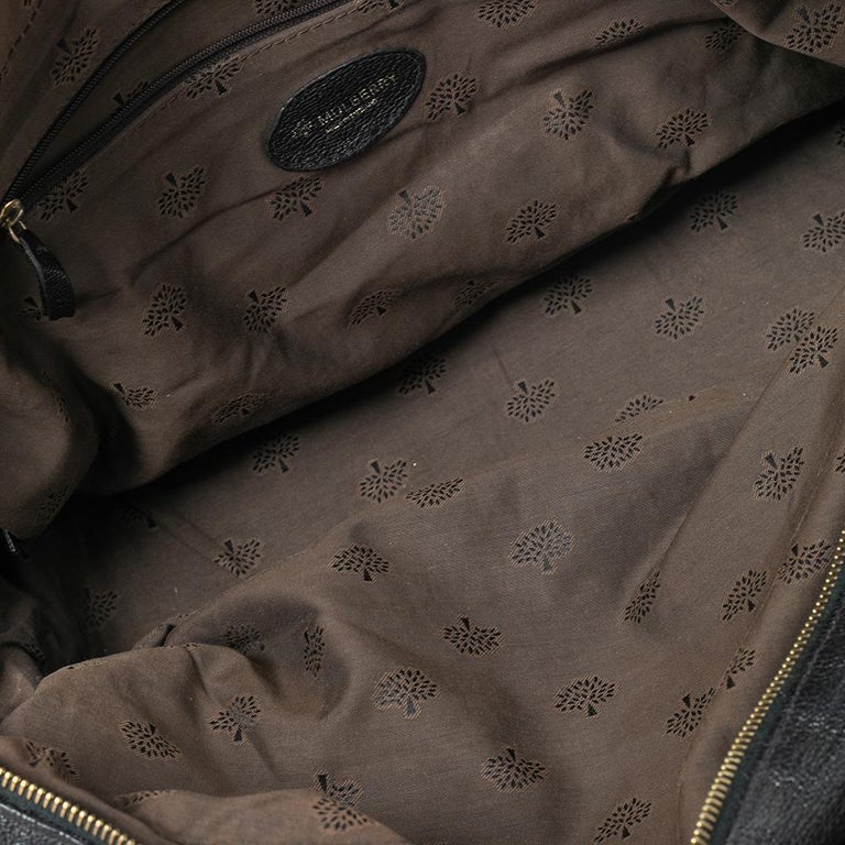 Mulberry Black Leather Mabel Satchel at 1stDibs