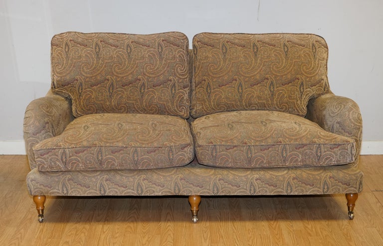 Mulberry Designer Made To Order Feder gefüllt Howard Manner Sofa im ...