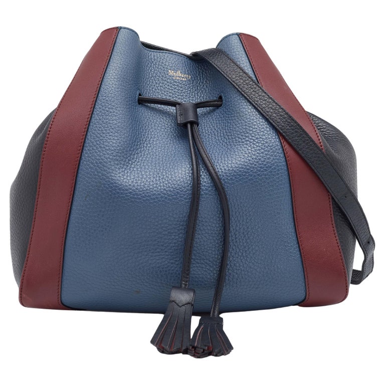 Mulberry Multicolor Leather Millie Drawstring Tote at 1stDibs