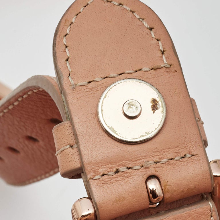 Mulberry Peach Leather Oversized Alexa Satchel For Sale at 1stDibs