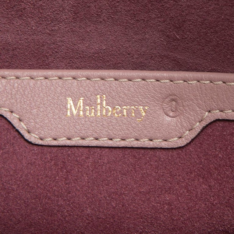 Mulberry Pink Leather Brockwell Shoulder Bag at 1stDibs