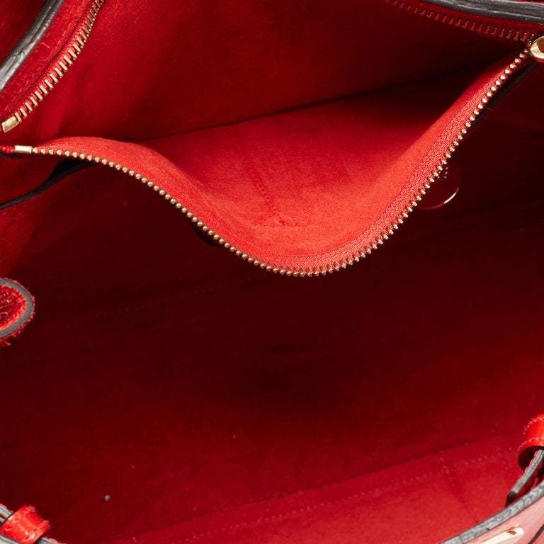 Mulberry Red Patent Leather Bayswater Satchel at 1stDibs