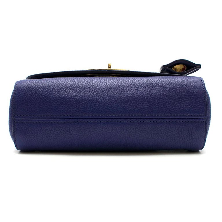 Mulberry Small Royal Blue Lily Bag 20cm at 1stDibs | mulberry blue bag