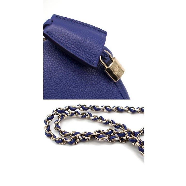 Mulberry Small Royal Blue Lily Bag 20cm at 1stDibs | mulberry blue bag