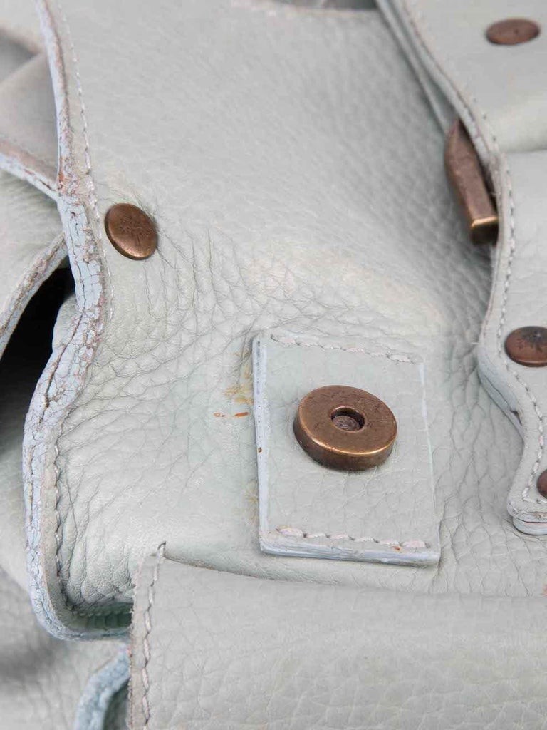 Mulberry Women's Mint Leather Roxanne Handbag For Sale at 1stDibs