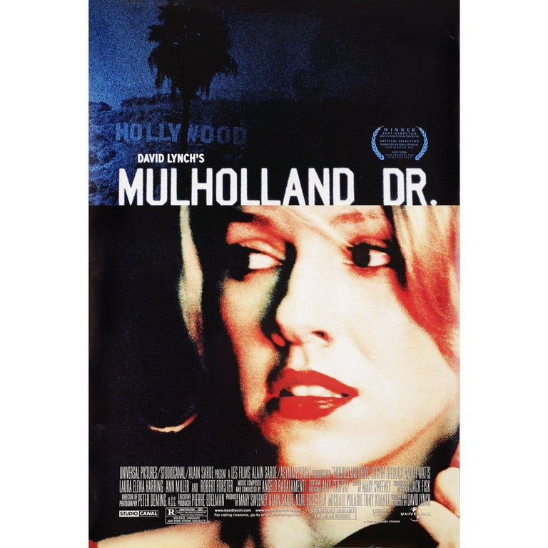 Mulholland Drive 2001 U.S. One Sheet Film Poster at 1stDibs ...