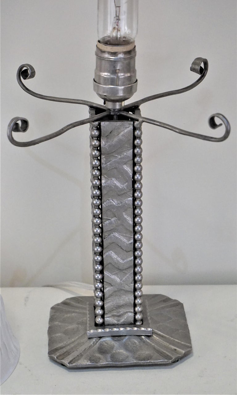 Muller Freres French Art Deco Table Lamp at 1stDibs