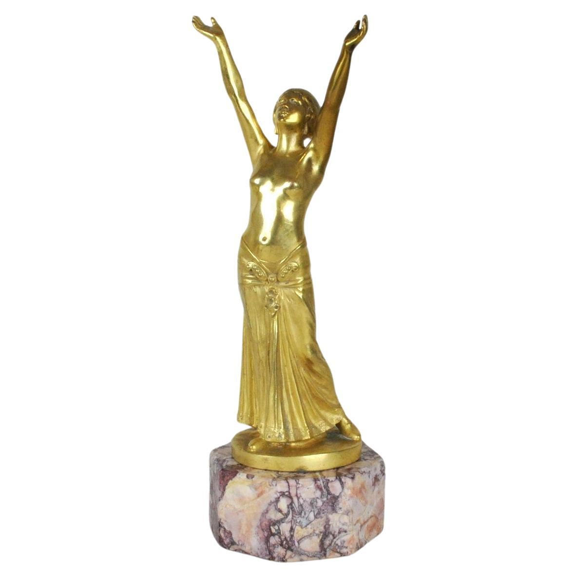 Bronze Figure of Cupid and Dolphin from Pompeii, Late 19th/Early 20th c ...