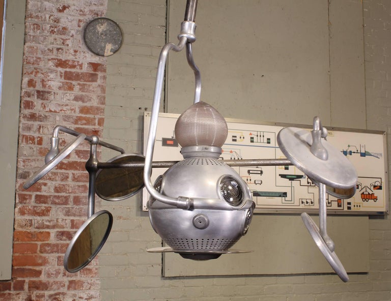 Authentic Vintage Industrial Operay Multibeam Operating Light at 1stDibs