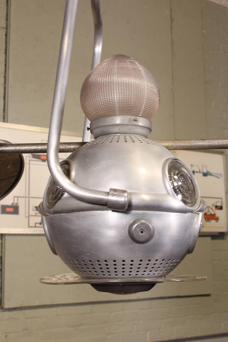 Authentic Vintage Industrial Operay Multibeam Operating Light at 1stDibs