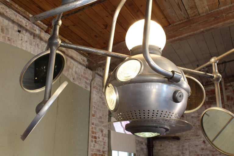 Authentic Vintage Industrial Operay Multibeam Operating Light at 1stDibs