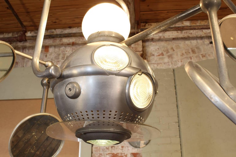 Authentic Vintage Industrial Operay Multibeam Operating Light at 1stDibs