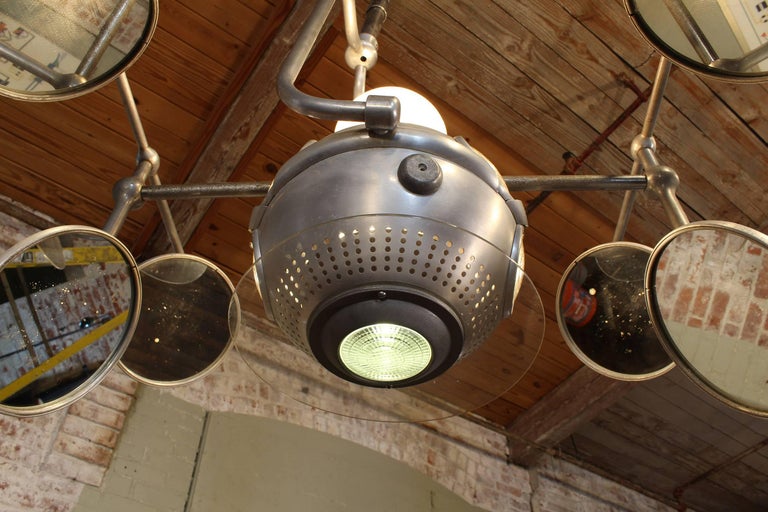 Authentic Vintage Industrial Operay Multibeam Operating Light at 1stDibs