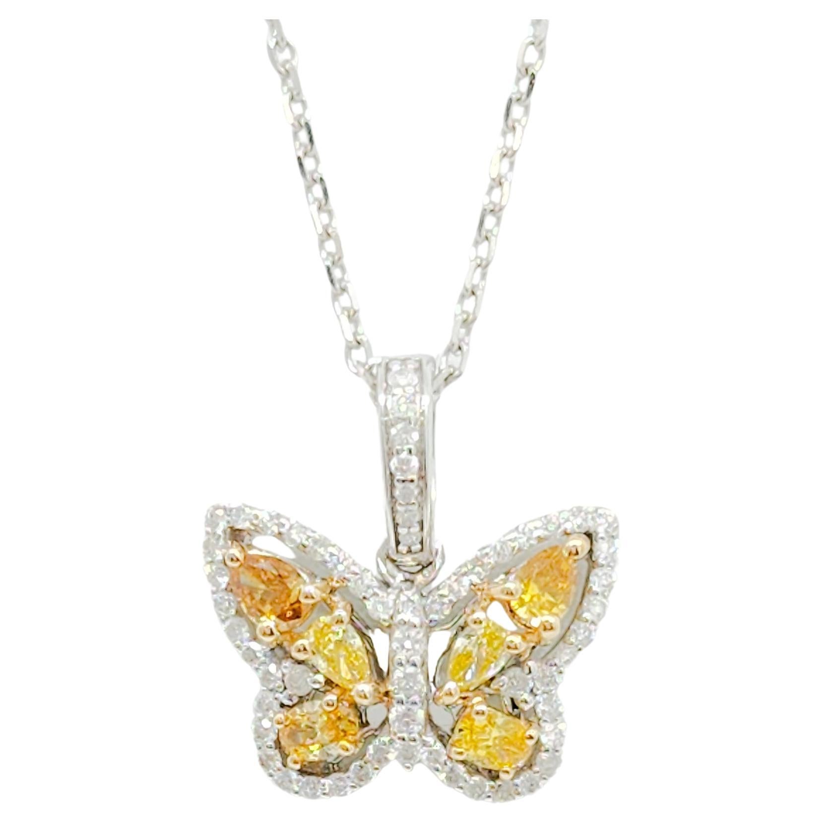 Mikimoto Long Multi Color Pearl in Motion Diamond Necklace in White ...