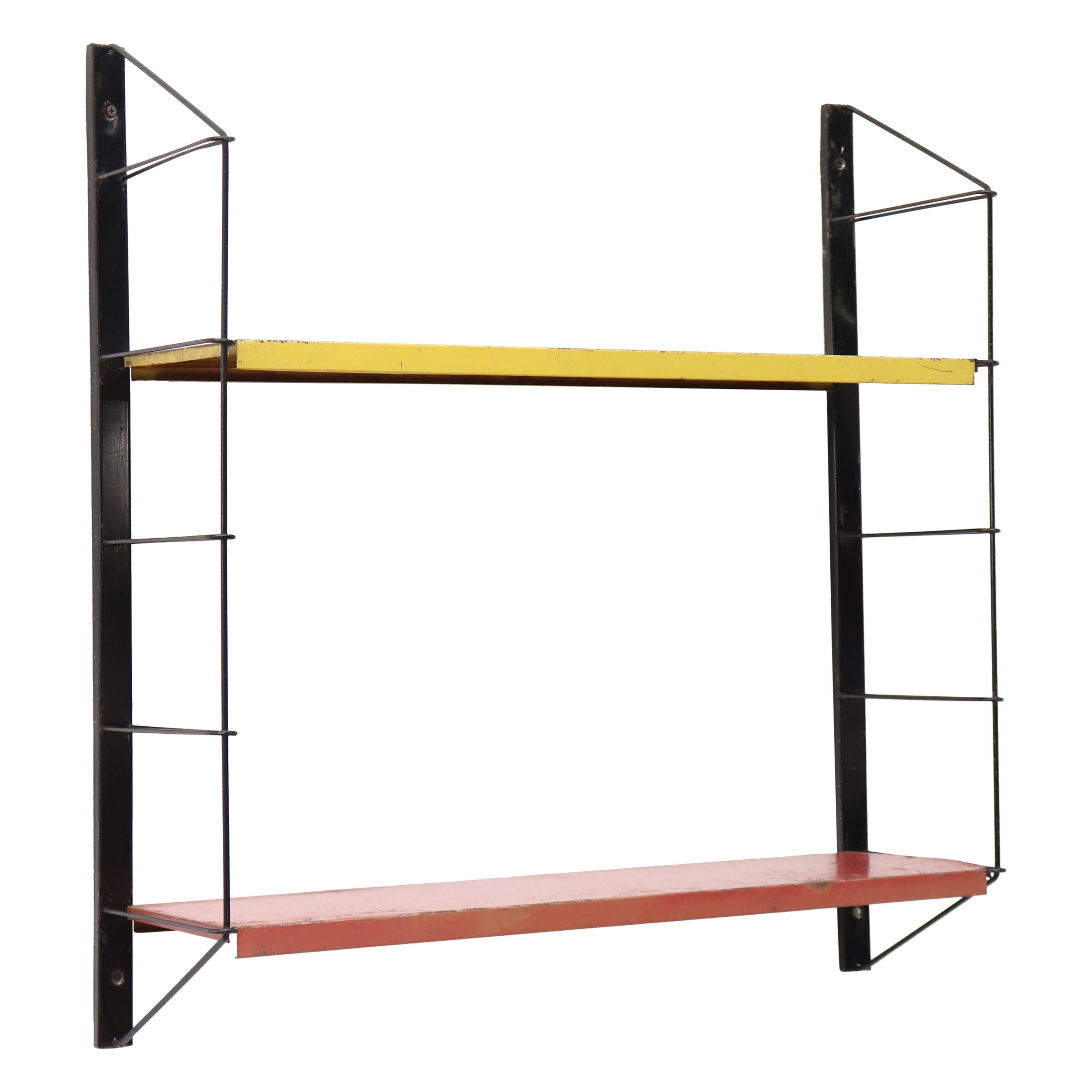 Multi-Color Tomado Style Industrial Metal Shelving Unit at 1stDibs ...