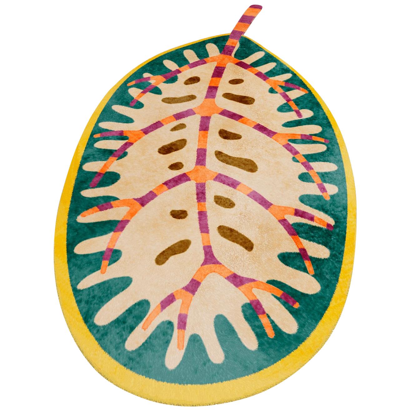 Minotti Fluxus Fabric Rug Dark Blue Pattern For Sale at 1stDibs