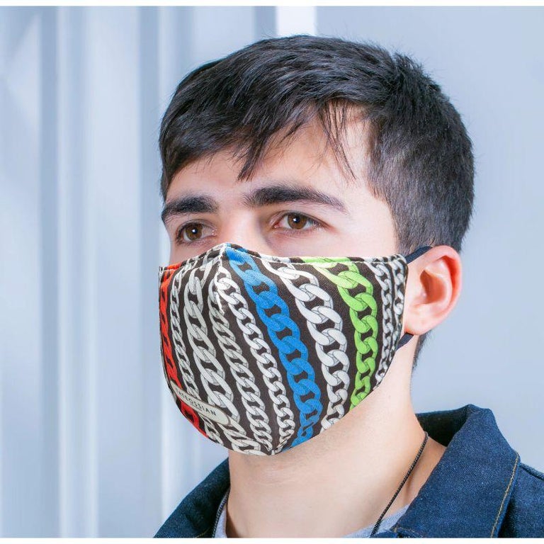 Multi Colour Chain Face Mask For Sale at 1stDibs