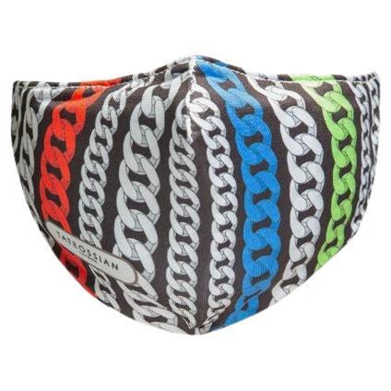 Multi Colour Chain Face Mask For Sale at 1stDibs