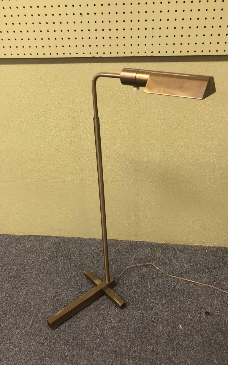 Multi-Directional Brass Floor Lamp by Casella Lighting at 1stDibs ...