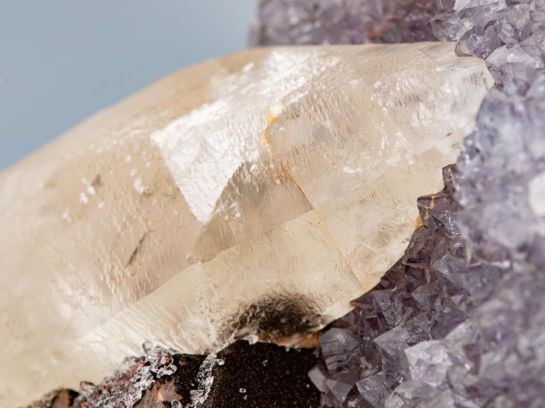 Multi Generational Calcite and Quartz Formation For Sale at 1stDibs