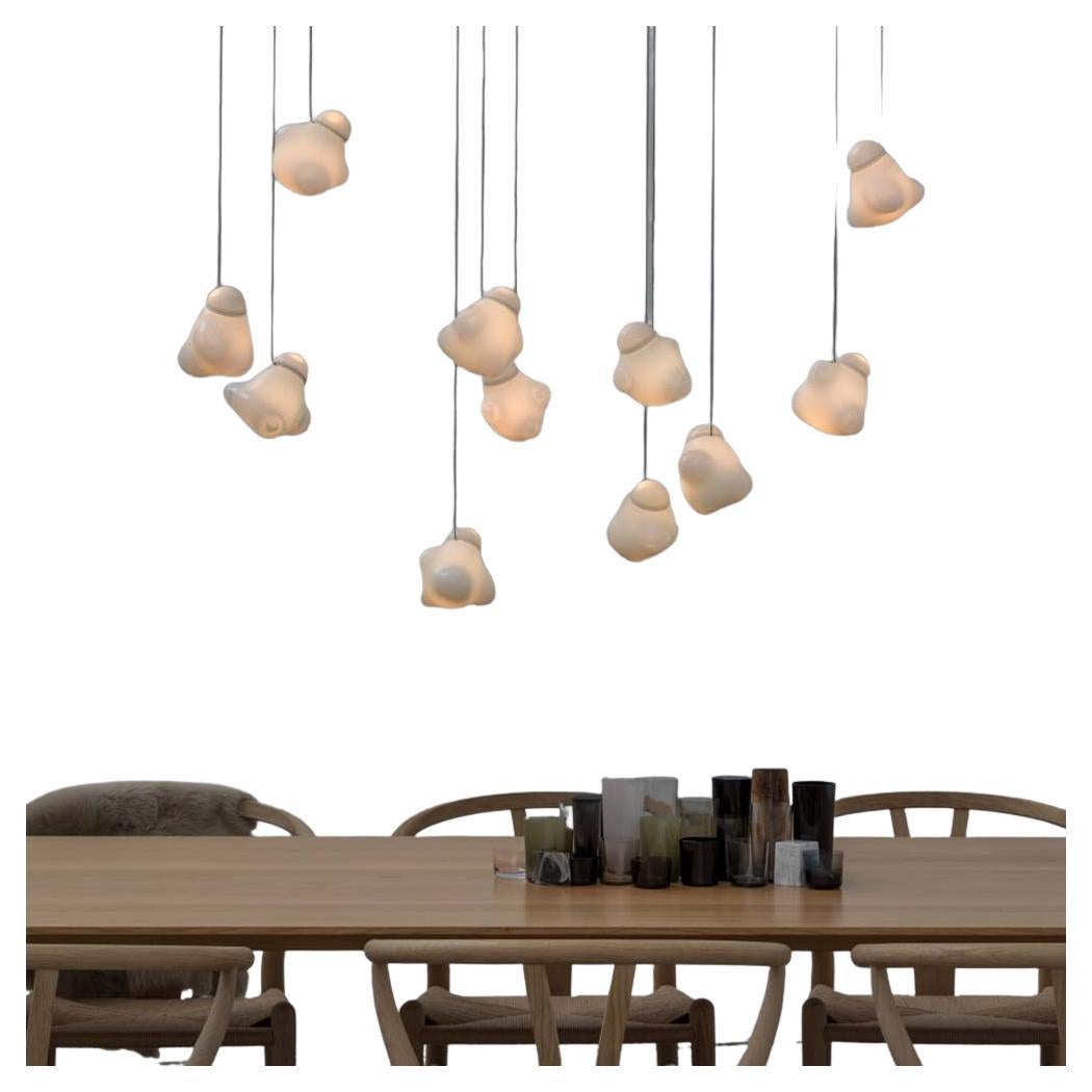 Multi-Light Suspension 76 Serie, 3 Pendant Fixture For Sale at 1stDibs