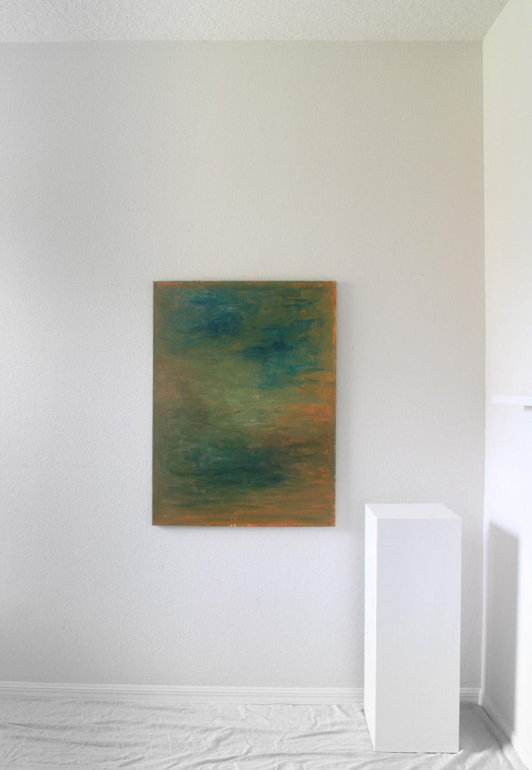 SUNSET SKY AND SEA Abstract Expressionist Painting 2022 For Sale at 1stDibs