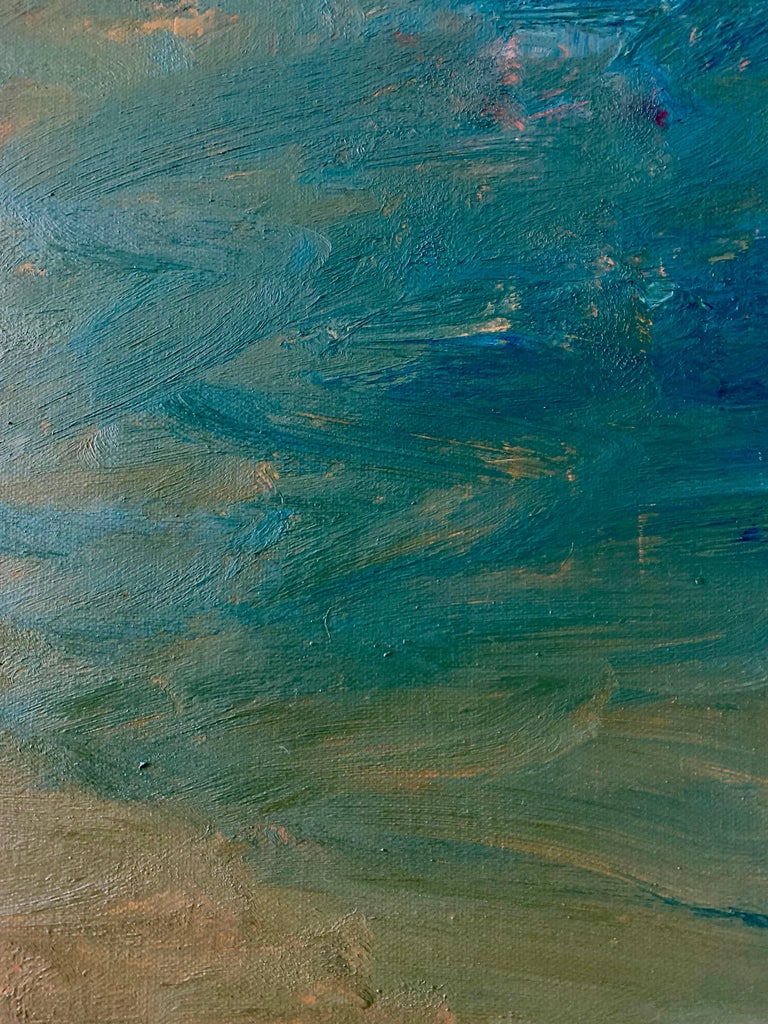 SUNSET SKY AND SEA Abstract Expressionist Painting 2022 For Sale at 1stDibs