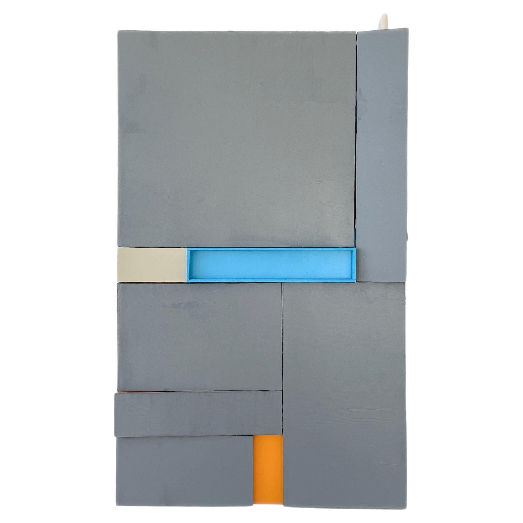Multi-Plane Structurist Wall Relief by Roan Barrion For Sale at 1stDibs